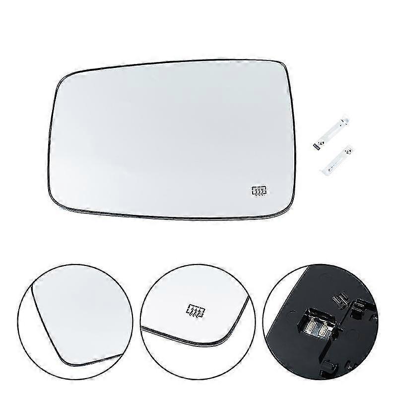 Car Heated Rearview Mirror Glass Clear Rear View Wing Mirrors For Dodge ...