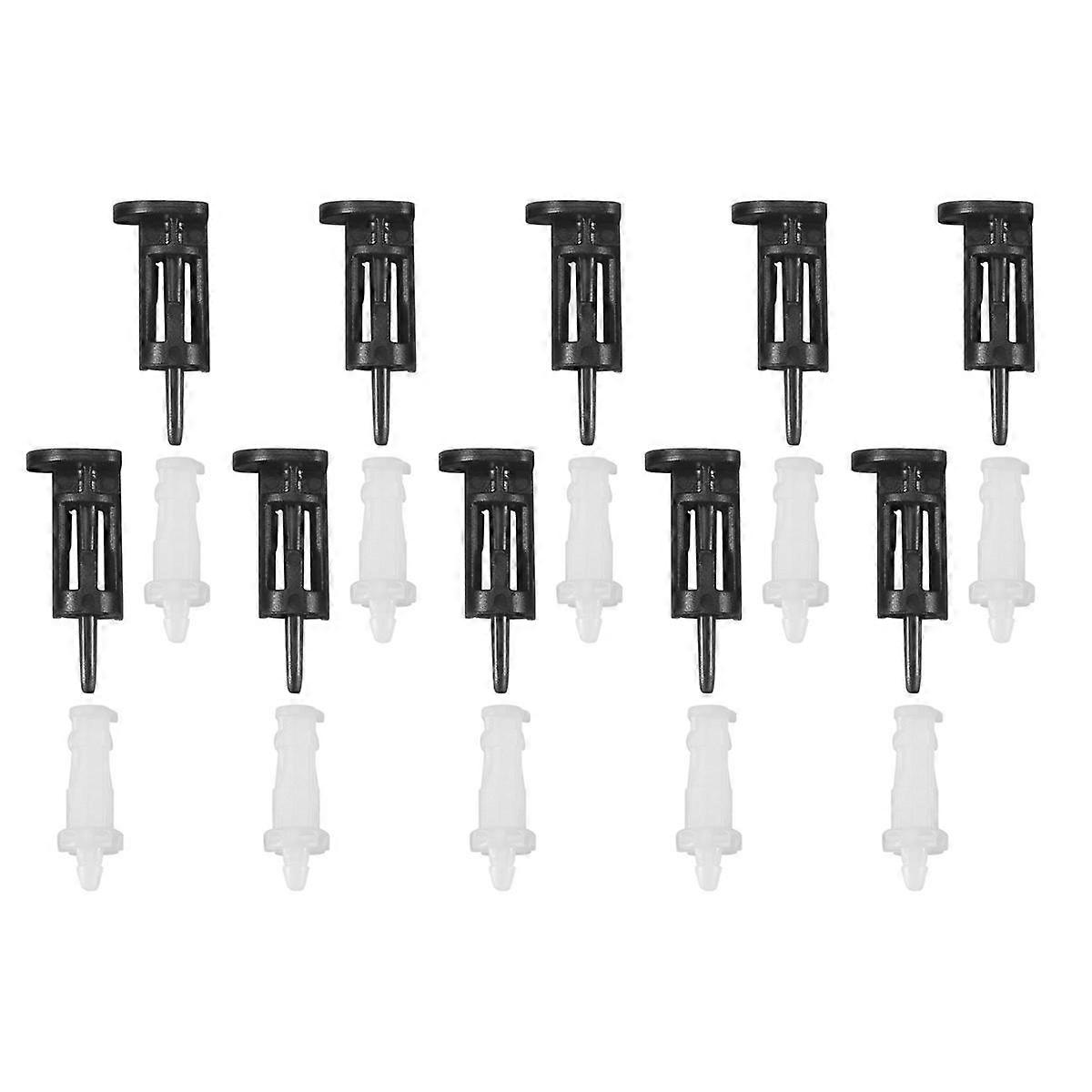 10Pcs Plastic Mounting Clip for 4 Way CPU Coolers 1155 775 CPU Heatsink ...
