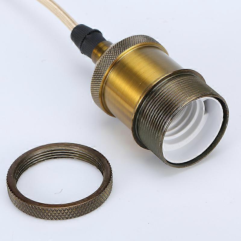 Pendant Light Metal Hanging Lamp E27 Lamp Sockets with Cable, Lamp ...