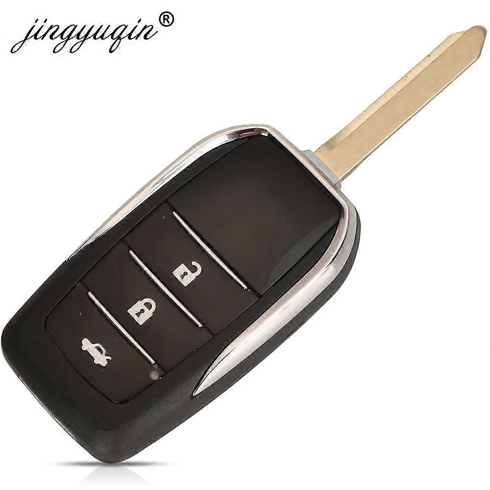 Modified Flip Remote Key Shell Case Fob for Toyota Camry Corolla Prado ...