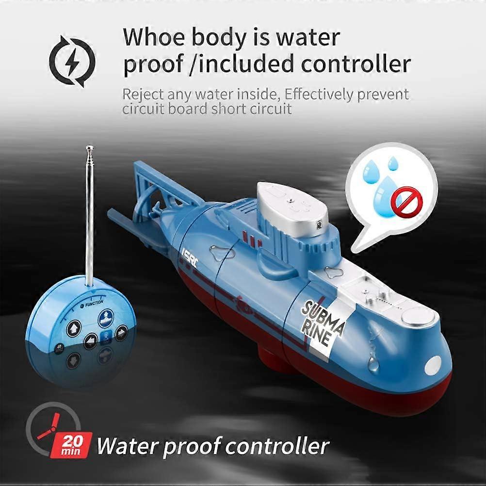 Mini Submarine With Remote Control, Boat Ship Military Model Electronic ...