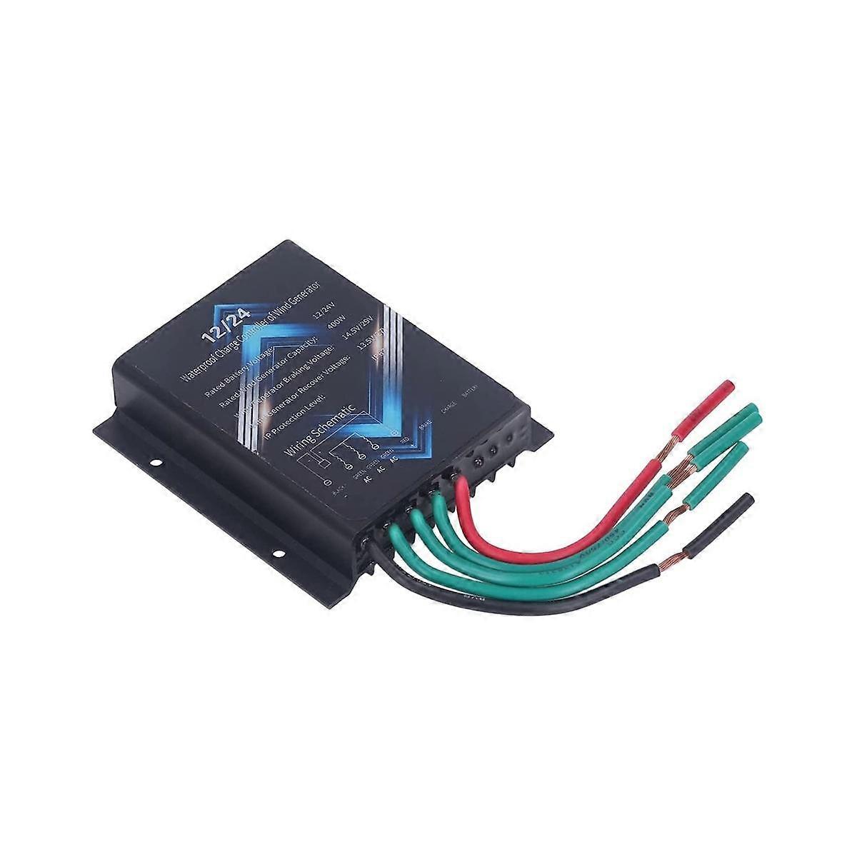 Wind Turbine Charge Controller, 400W 12V 24V Mini Wind Turbine ...