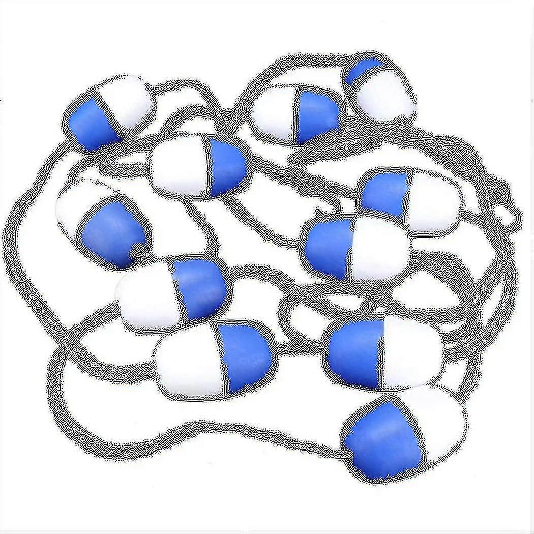 11 Balls Safety Float Line-5m Swimming Pool Safety Separation Rope ...