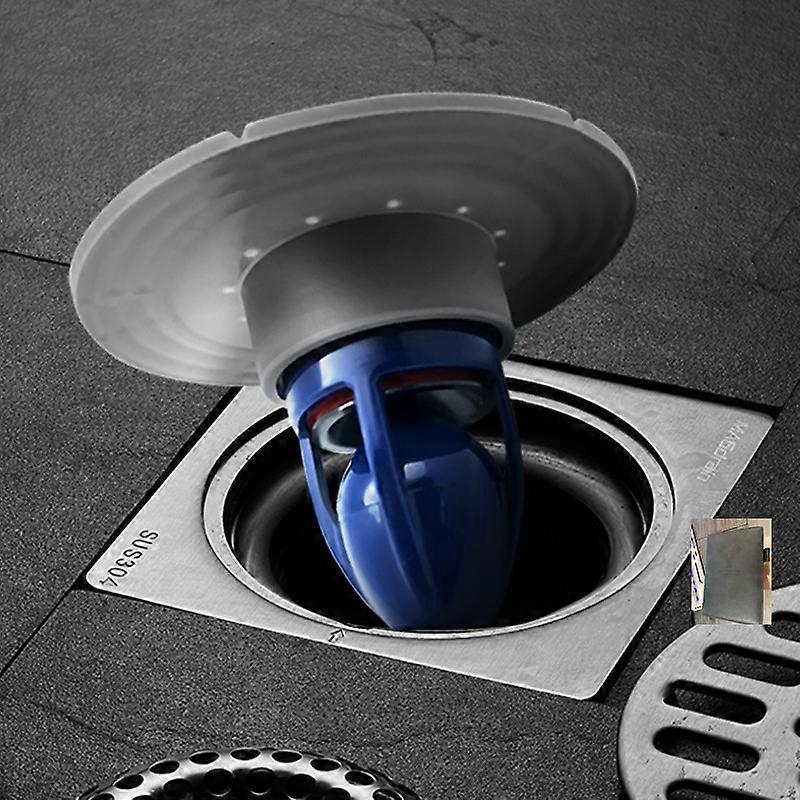 Shower Floor Drain Backflow Preventer One Way Drain Valve Sewer Core ...