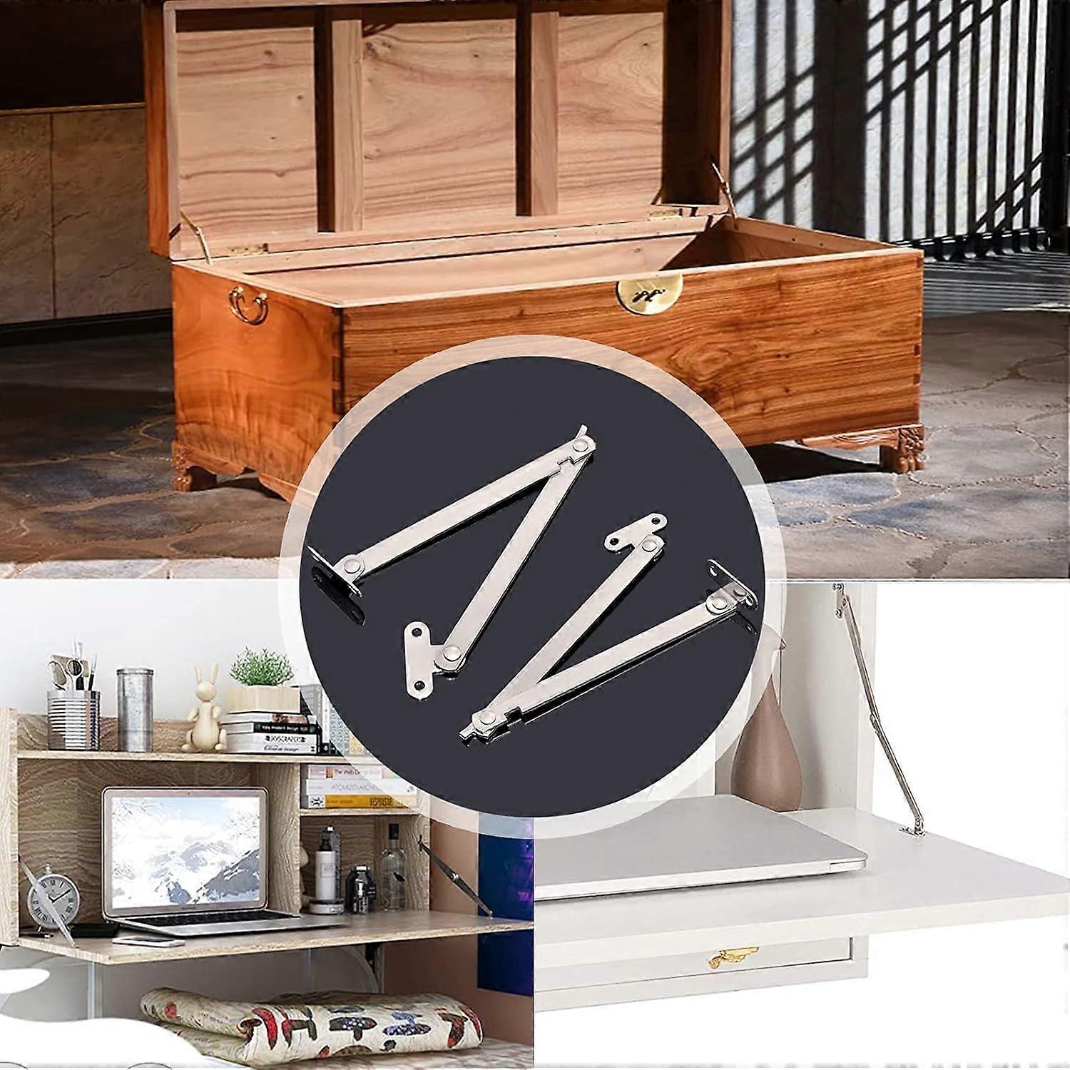 Hinges Flap Fitting Flap Fitting Stainless Steel Furniture Pack of 4 ...