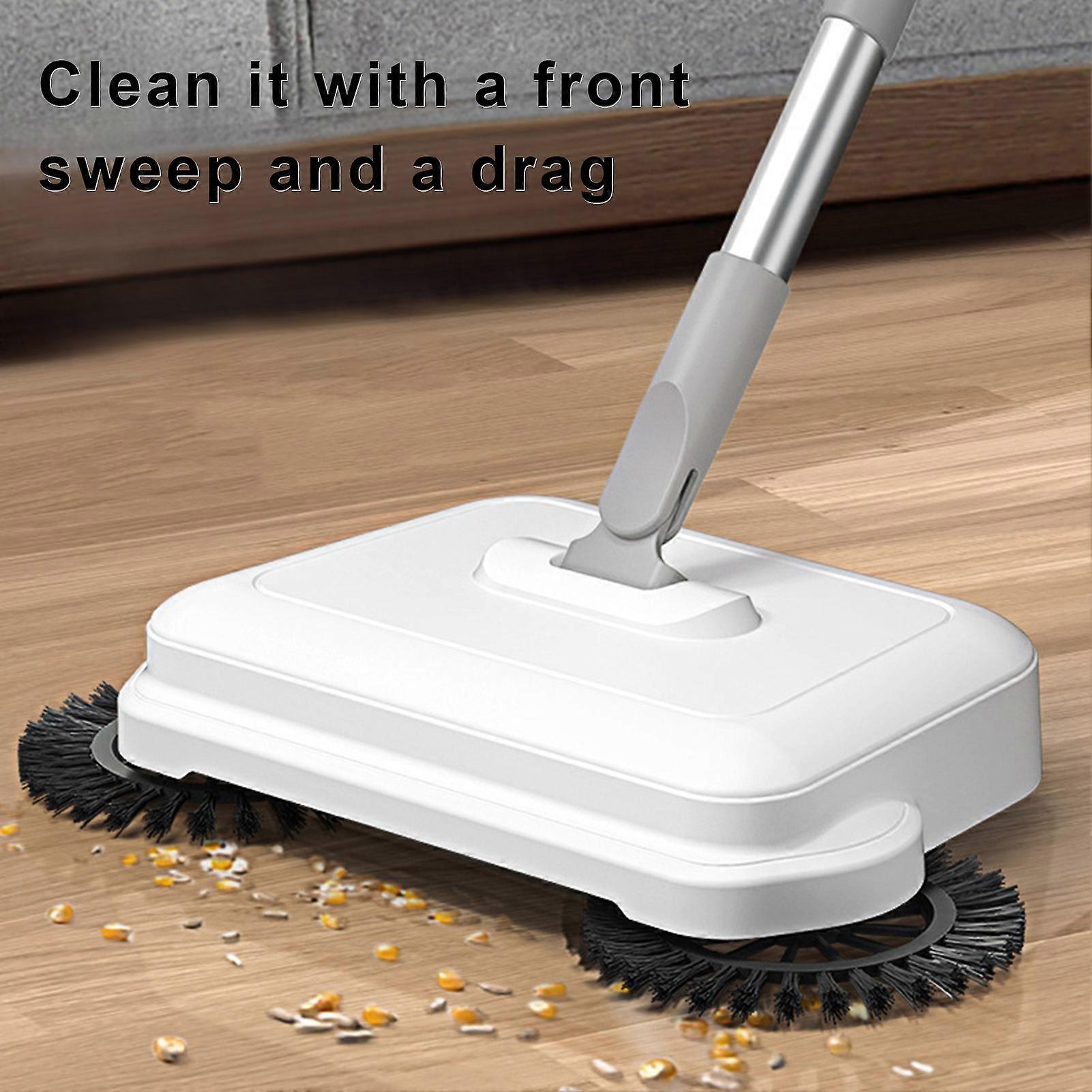 Hand-push Sweeper Multi-Purpose Foldable Compact Sweeper Wet Dry ...