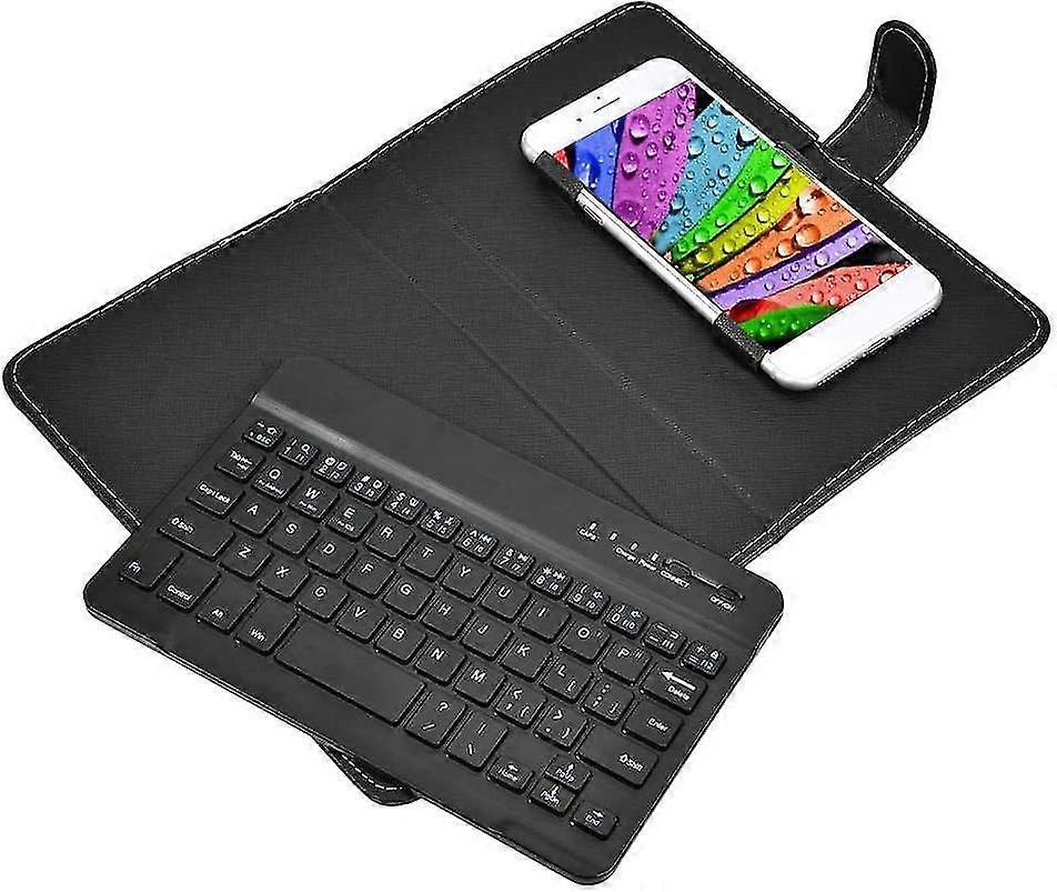 Portable Wireless Keyboard - Foldable Bluetooth Keyboard For Smartphone ...