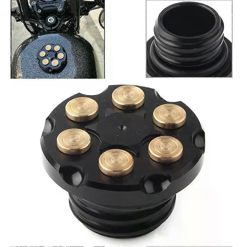 Aluminum Motorcycle Fuel Tank Oil Cap Cover For Harley Davidson Softail ...