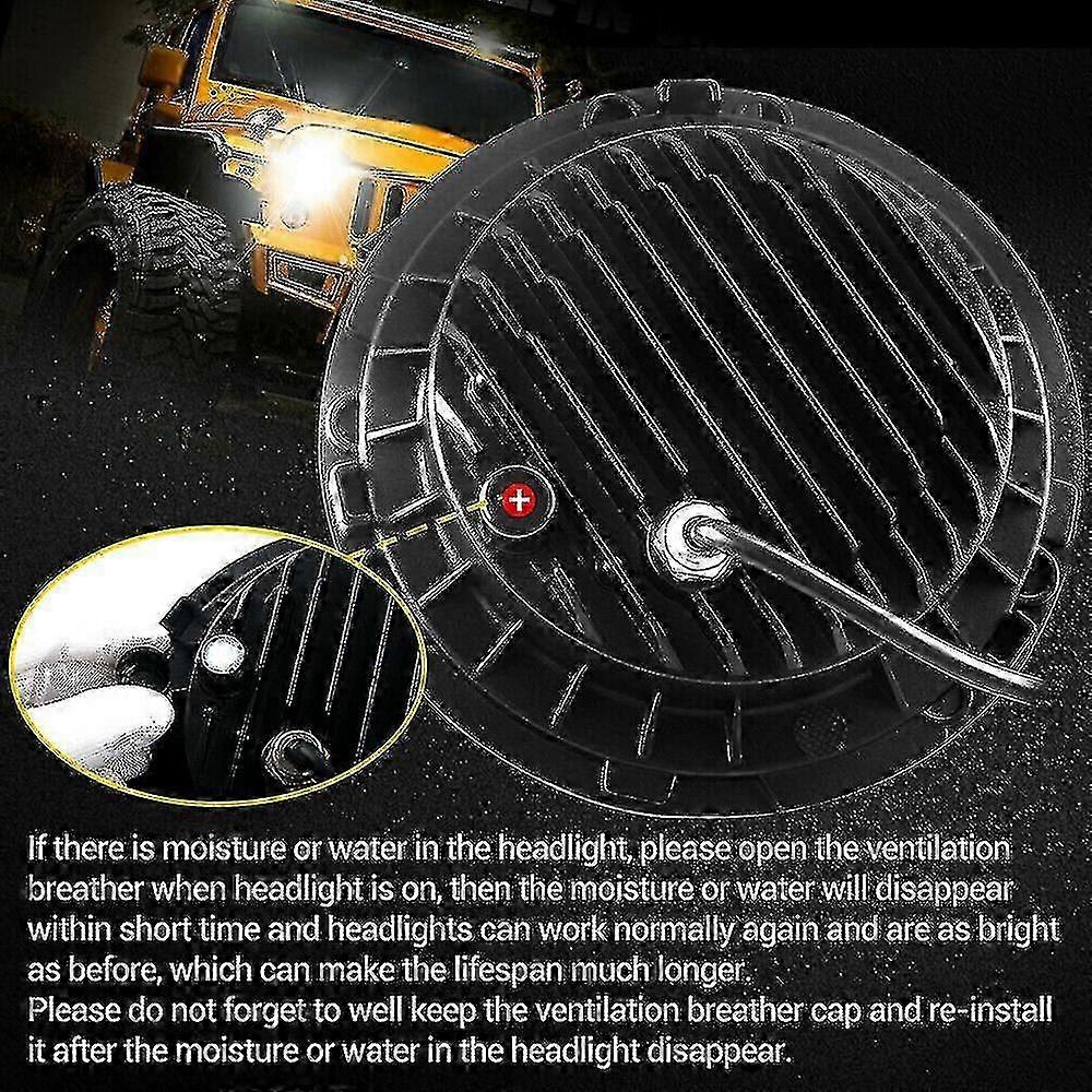 2025 New E Marked RHD 7 LED Headlights for Land Rover Defender 90 110 ...