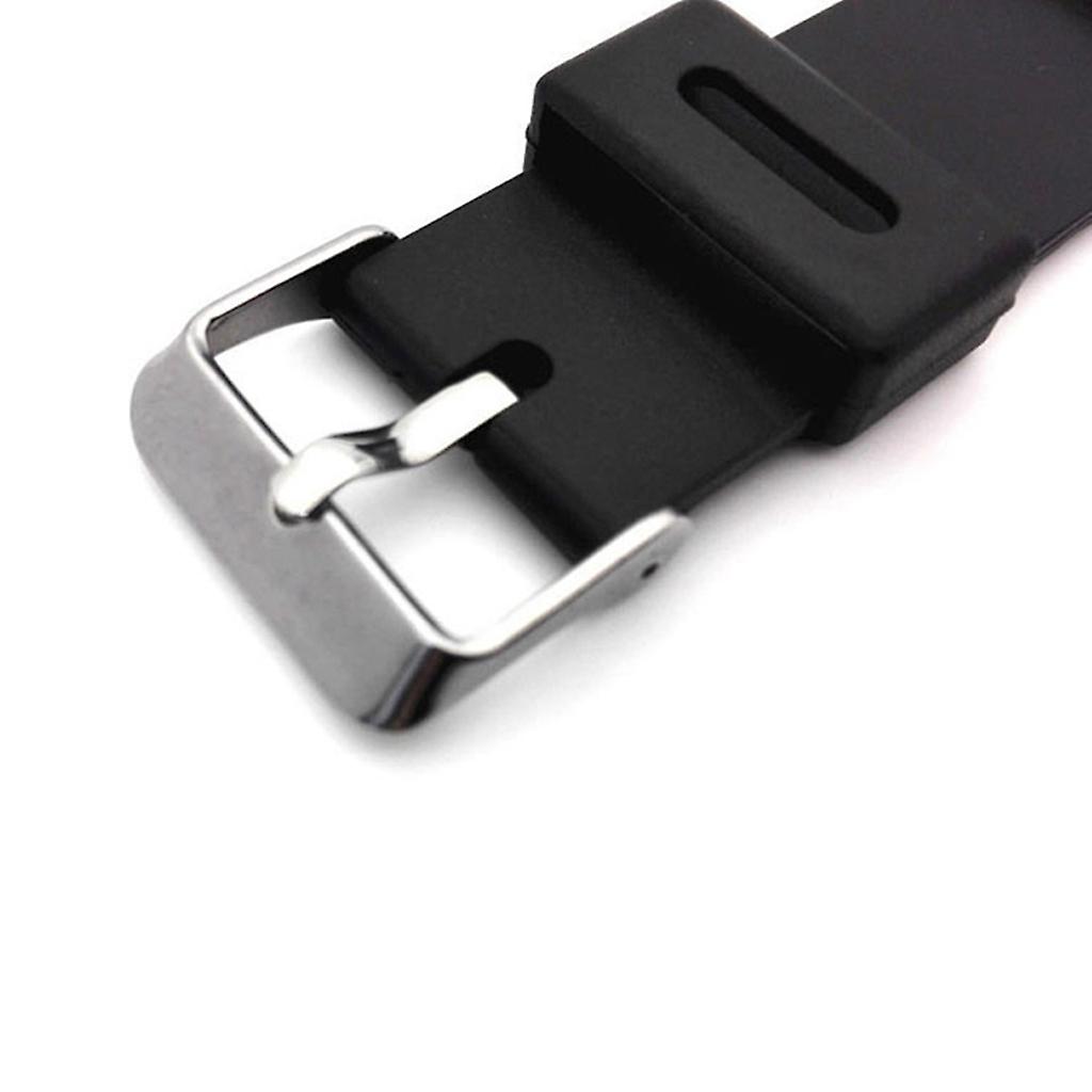 Silicone Rubber Watch Strap Band Deployment Buckle Diver Waterproof ...