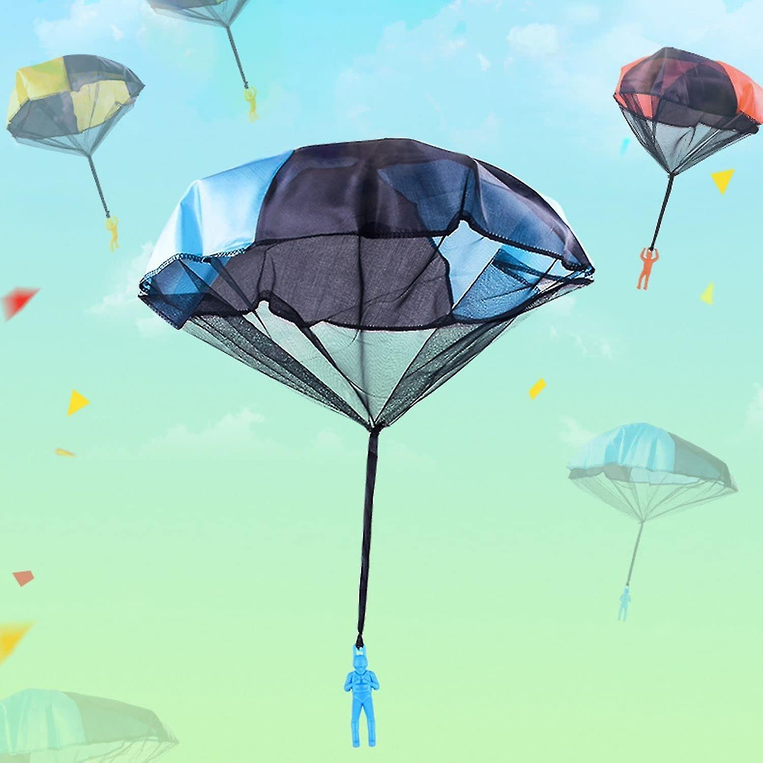 Set Of 5 Parachute Toys, Outdoor Kite Launcher Game, Children's Garden ...