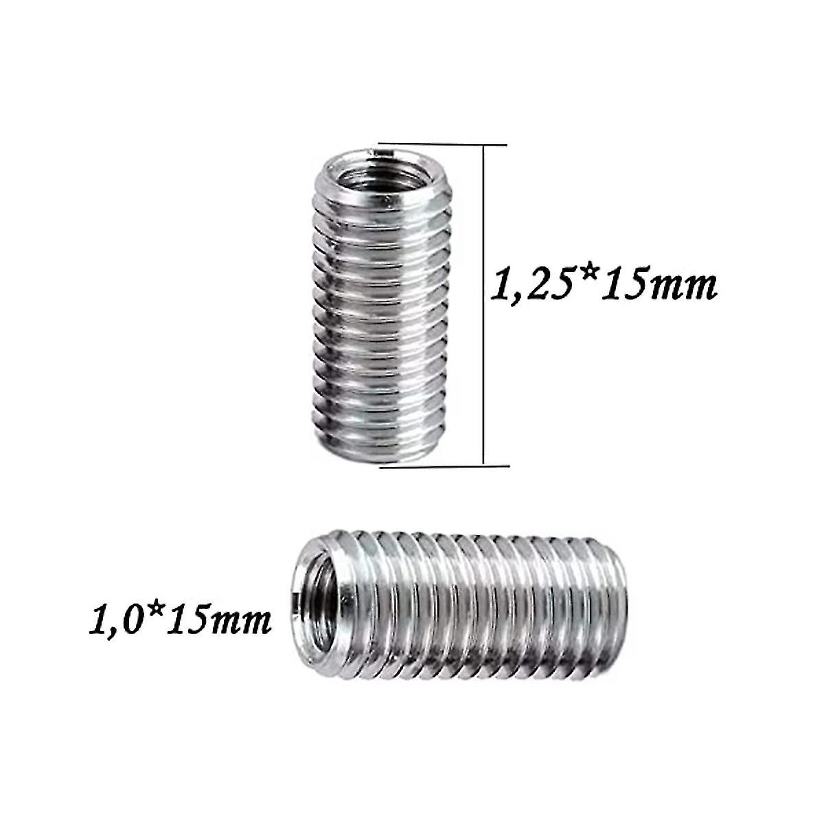20 Pcs Thread Reducing Nuts, M8 Male To M6 Female Thread Screw Sleeve ...