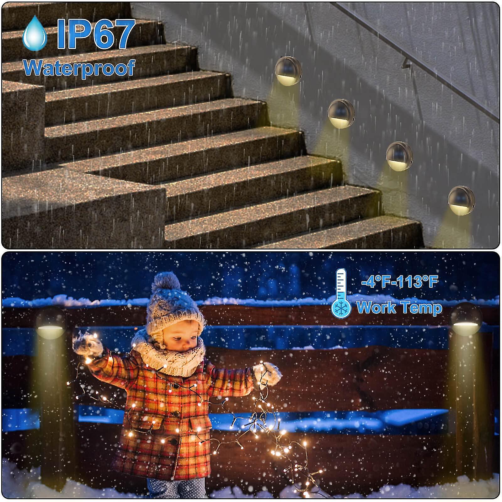 Deck Light, Low Voltage Stair Light With 12-36v Ac/dc Landscape Step ...