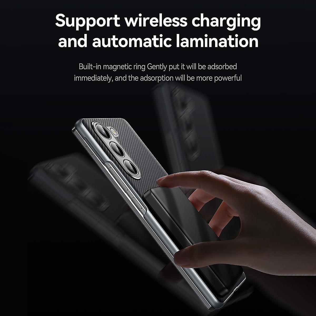 SULADA Kevlar Texture PC Case For Samsung Galaxy Z Fold5 | Fruugo UK