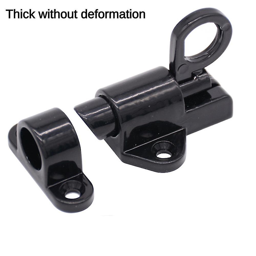 Metal Aluminium Alloy Door Latch Sprung Attic Loft Ceiling Hatch Lock ...