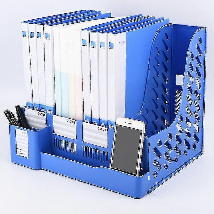 Desktop File Manager Thickened File Shelf File Receiving Box, General ...
