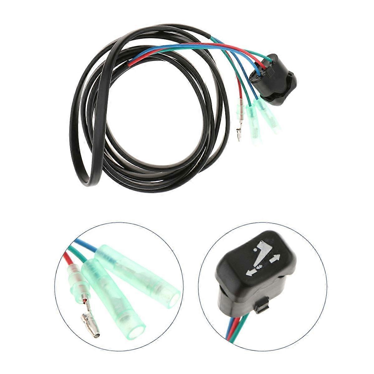 704-82563-40 TRIM & TILT SWITCH ASSY for Top Single Outboard Remote ...