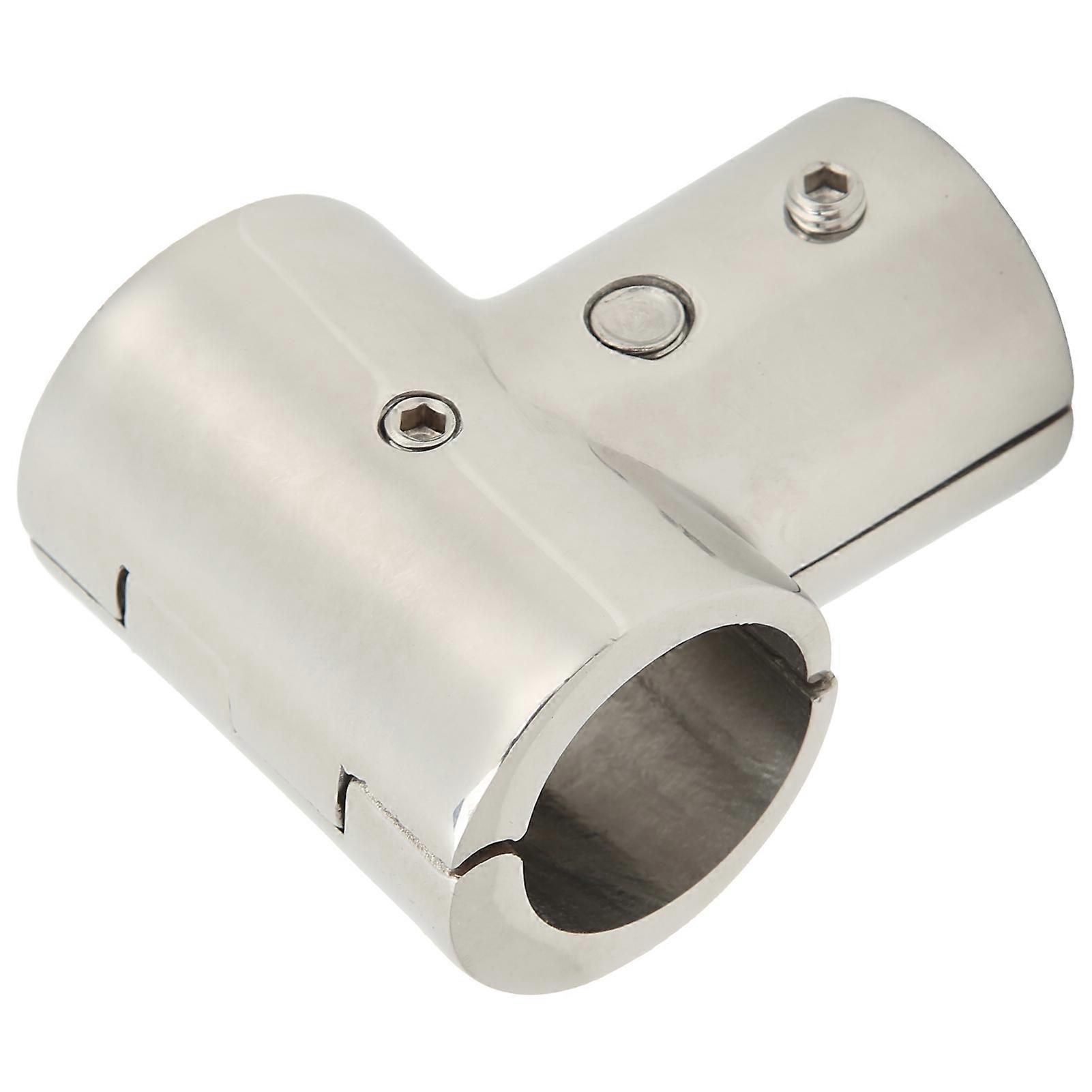 Stainless Steel Boat Hand Rail Fitting Heavy Duty 90 Degree Tee Split ...