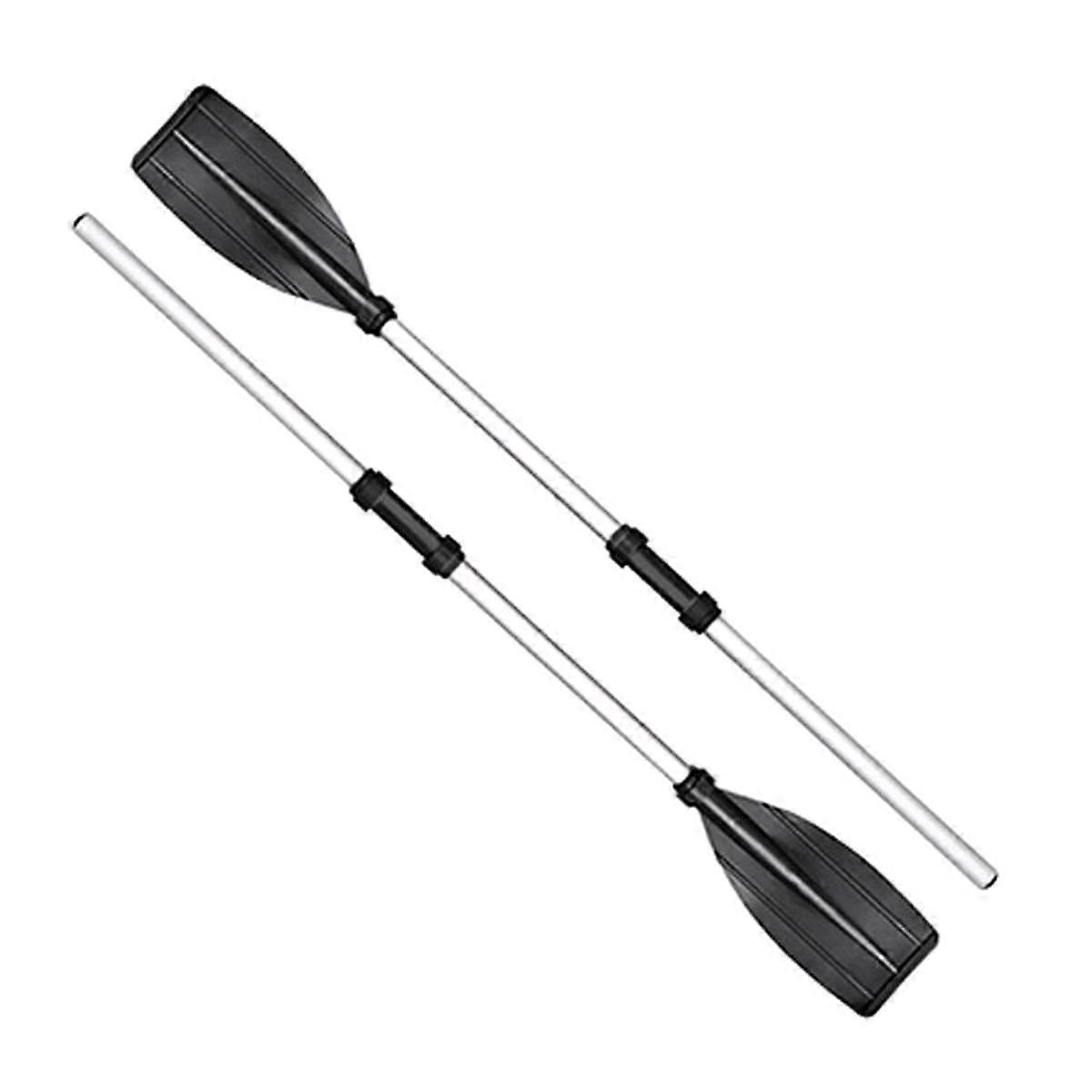 2 Pcs Aluminum Alloy Detachable Float Afloat Oars Fitting Boat Rafting ...