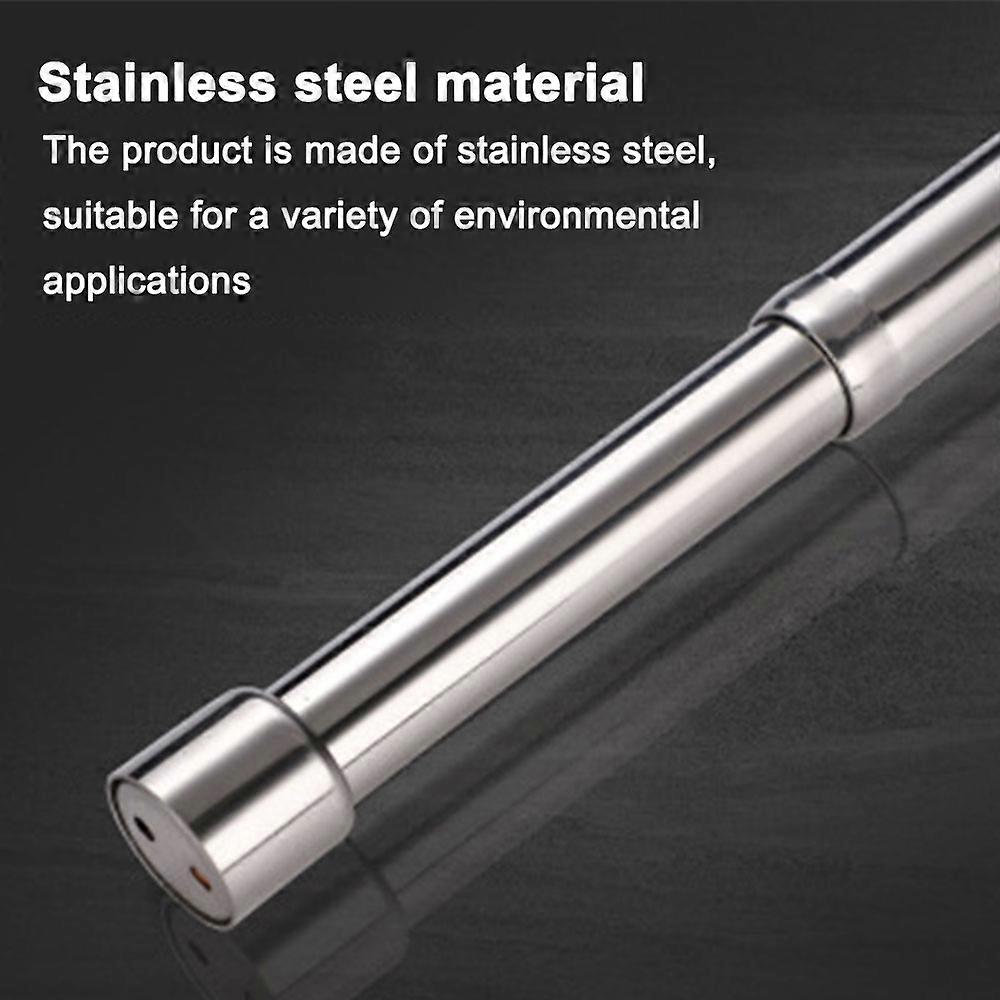 Pull-out Clothes Rail Closet Clothes Rail Stainless Steel Tension Rod ...