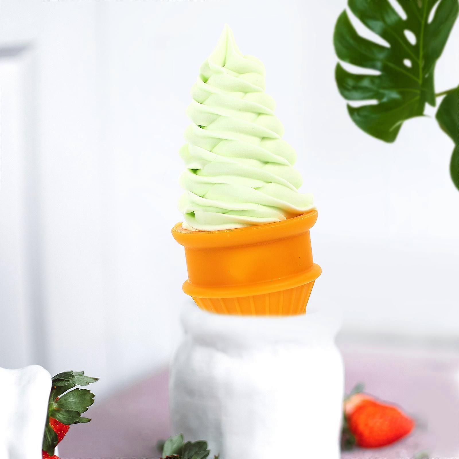 Ice Cream Cone Model Fake Ice Cream Cone Prop Decoration Food Display ...