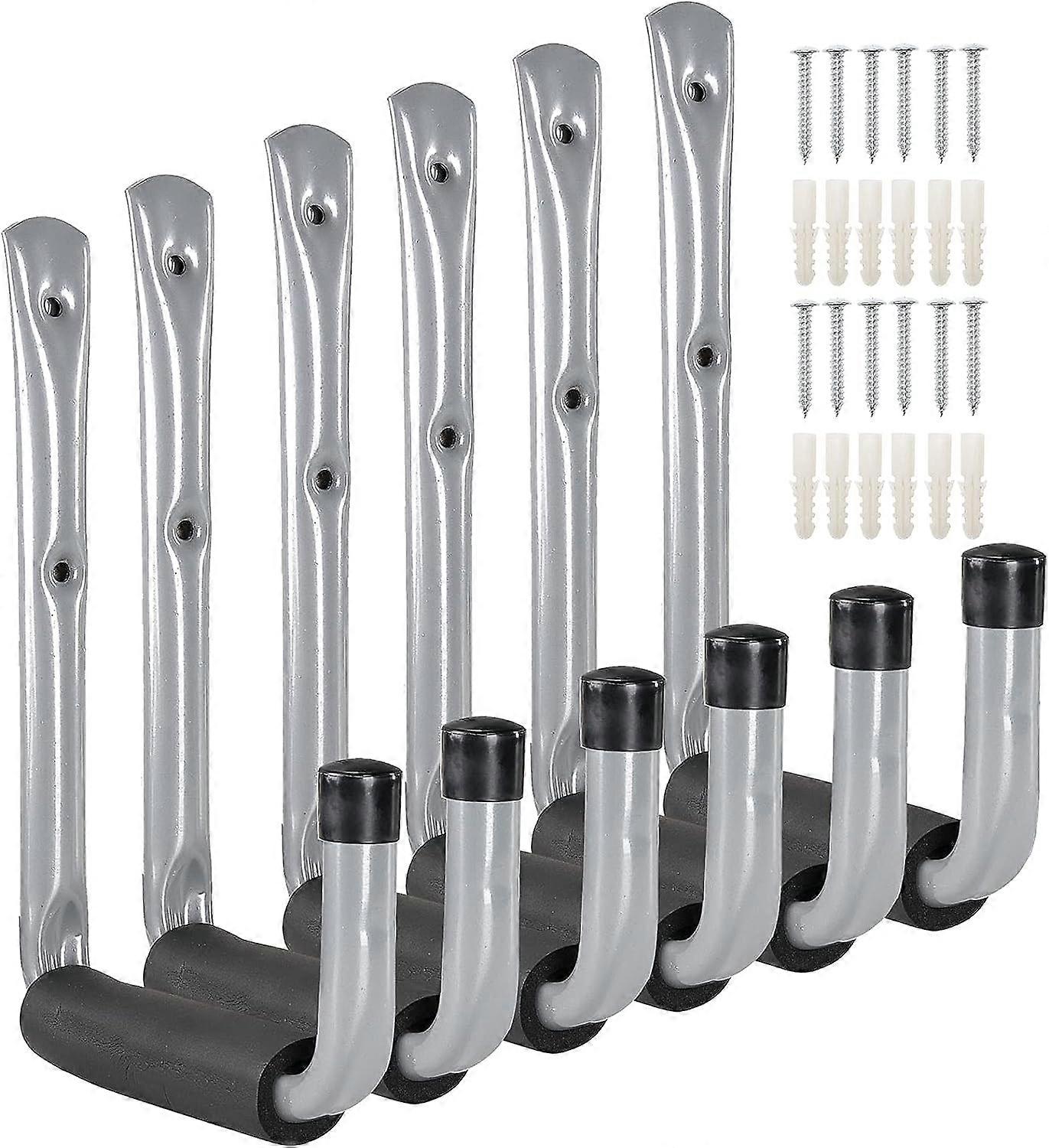 Nirvana Garage Hooks, Wall Mounted Bike Hook Heavy Duty Garage Storage ...