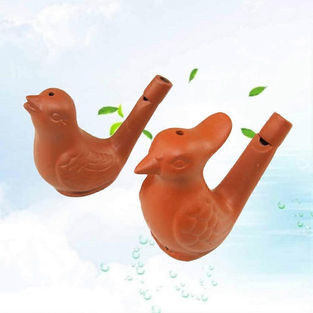 2pcs Novelty Water Bird Warbler Ceramic Water Whistle for Kids | Fruugo UK