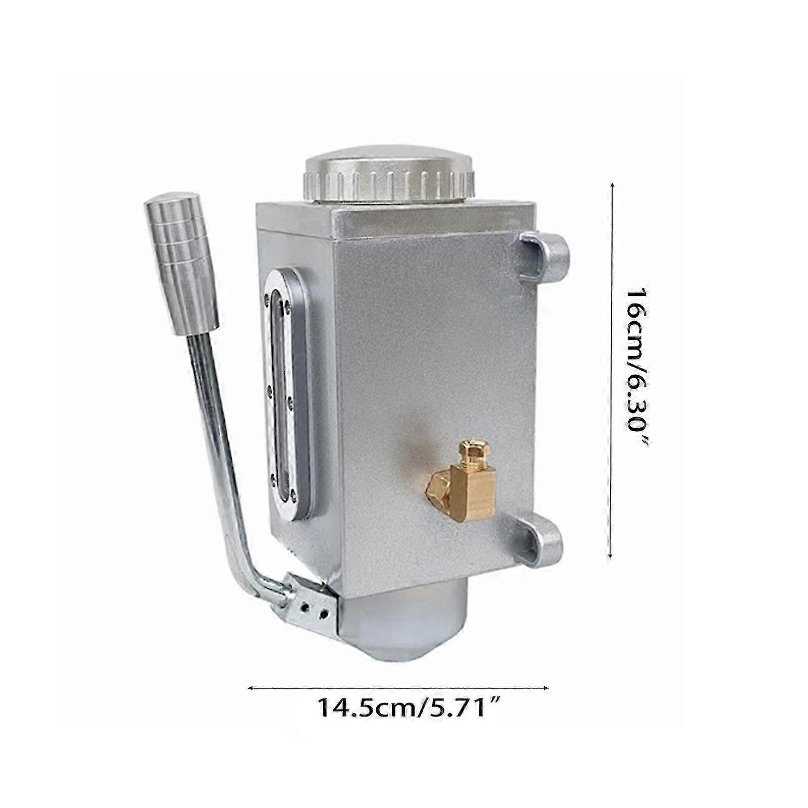 For Manual Lubricating Oil Pump 1L 4mm Double Outlet Port Milling ...