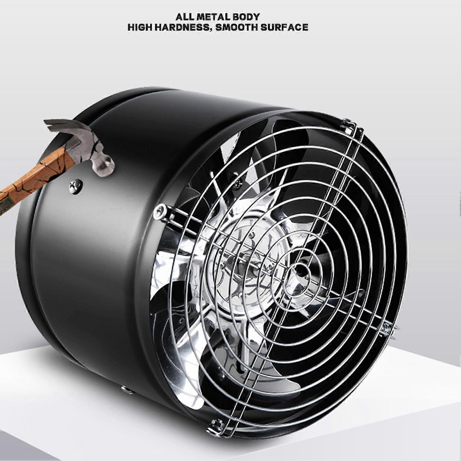 Kitchen Extractor Fan with Base Strong Wind Solid Metal Exhaust Fans ...