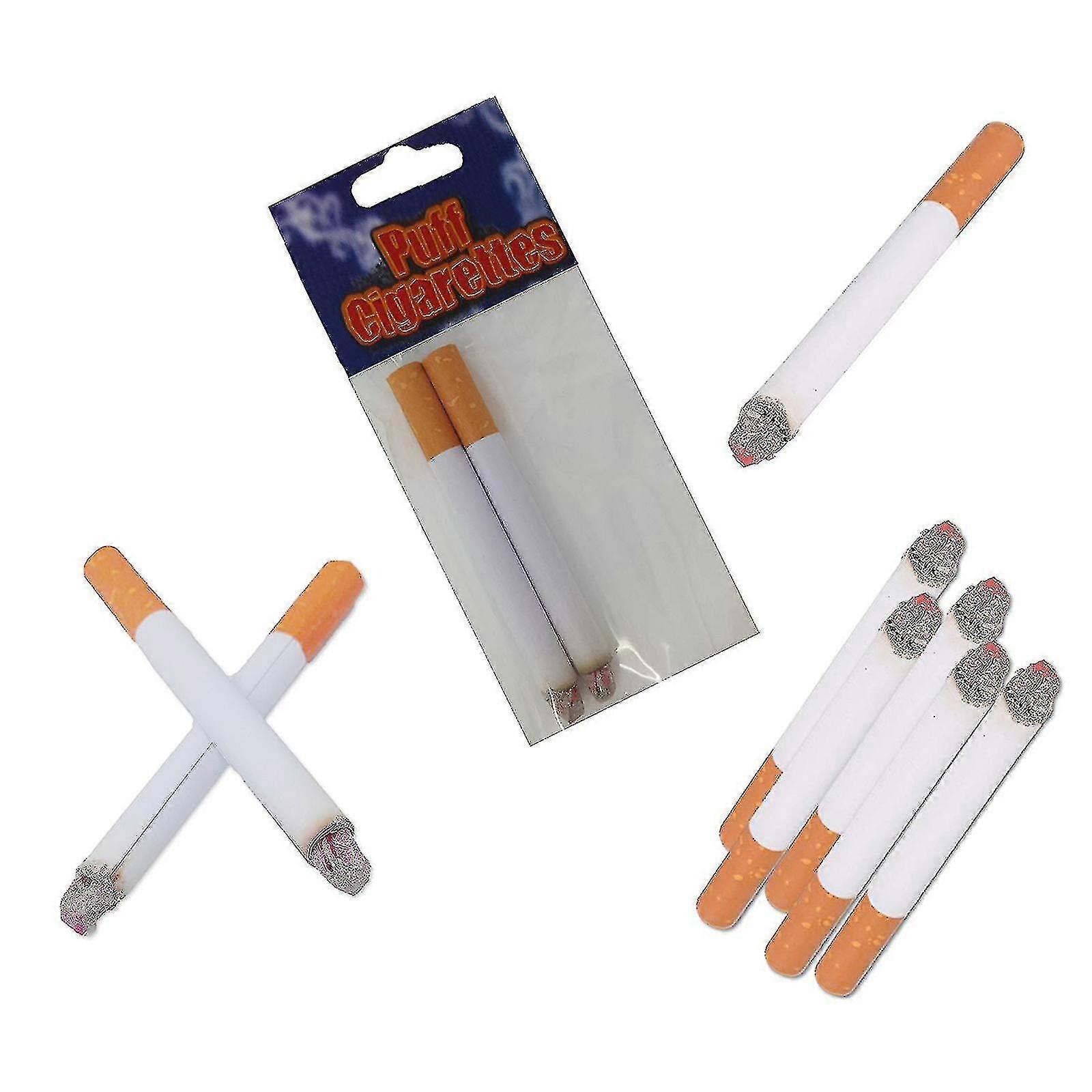 2/24/60pcs Joke Prank Magic Novelty Trick Fake Cigarettes Fags Smoke ...