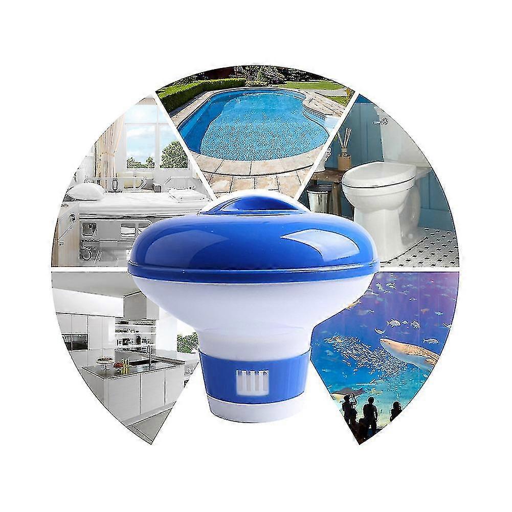 Floating Pool Automatic Chlorine Tablet Dispenser Pool Spa Floating ...