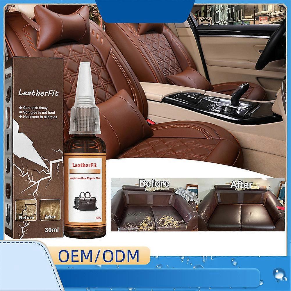 Home Car Leather Care Kit Liquid Leather Skin Refurbish Repair Gel Auto ...