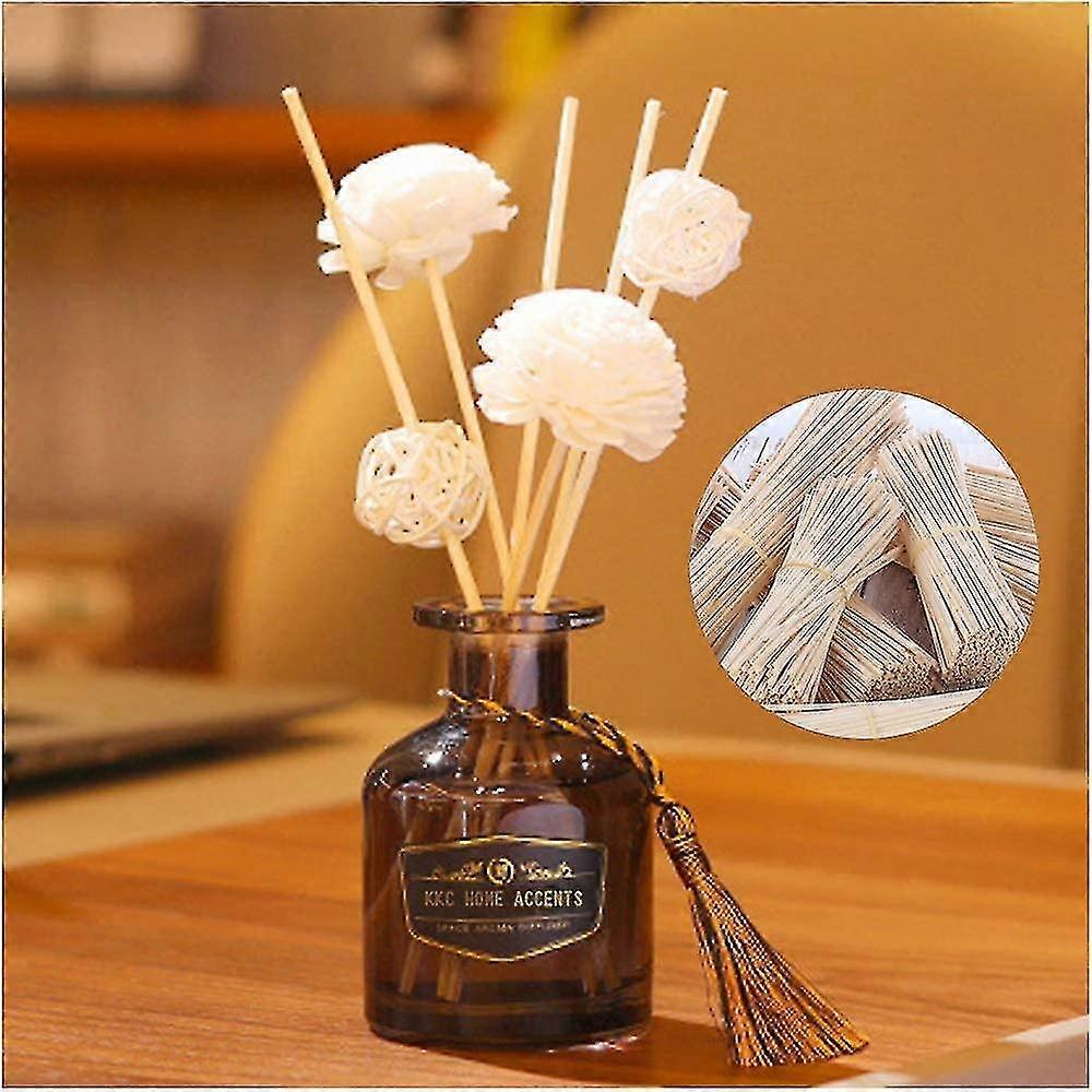 100 Reed Diffuser Sticks, Reed Sticks Essential Oil Rattan Diffusers ...