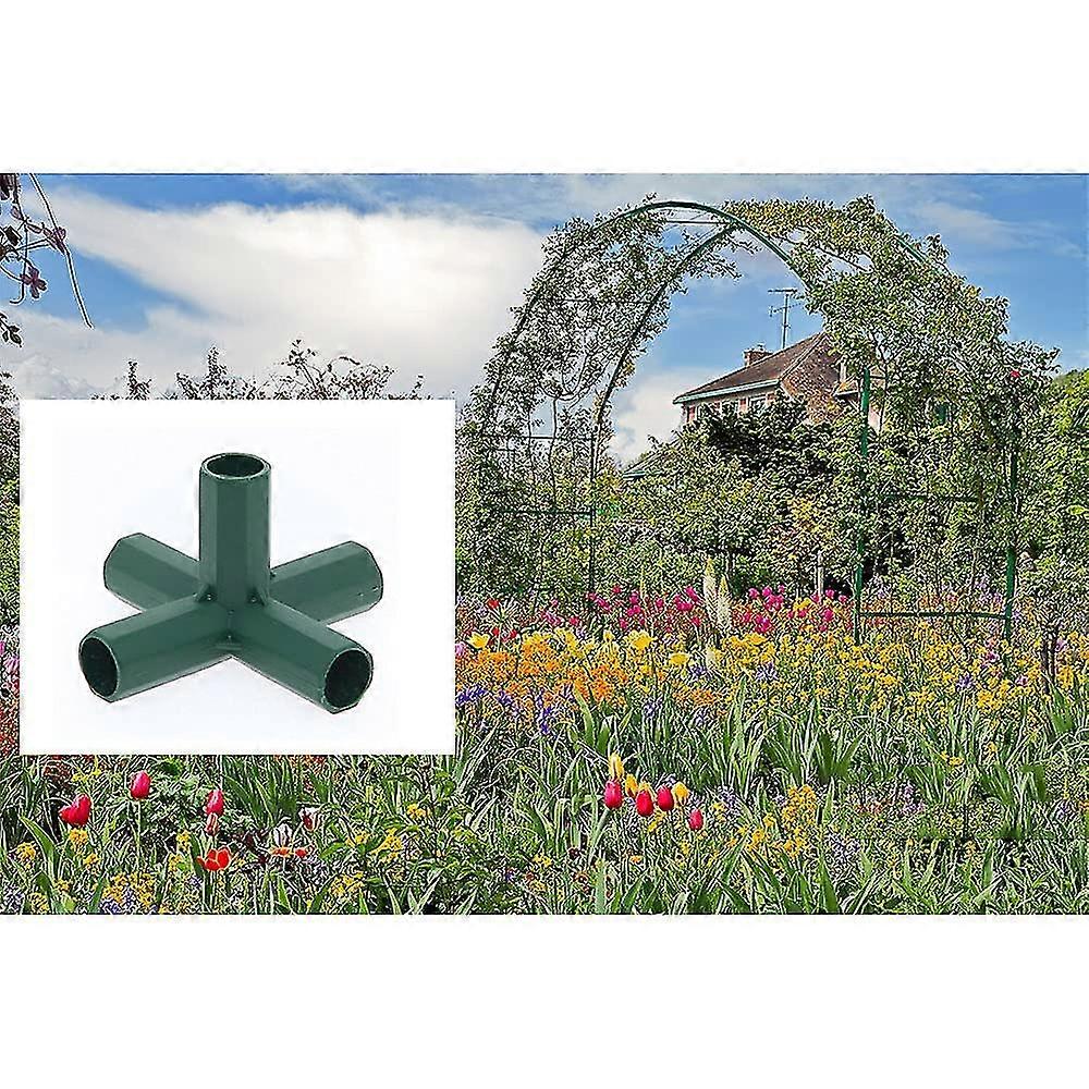 5 Pack 16mm Greenhouse Frame Connectors, 5 Way Pvc Corner Connectors ...