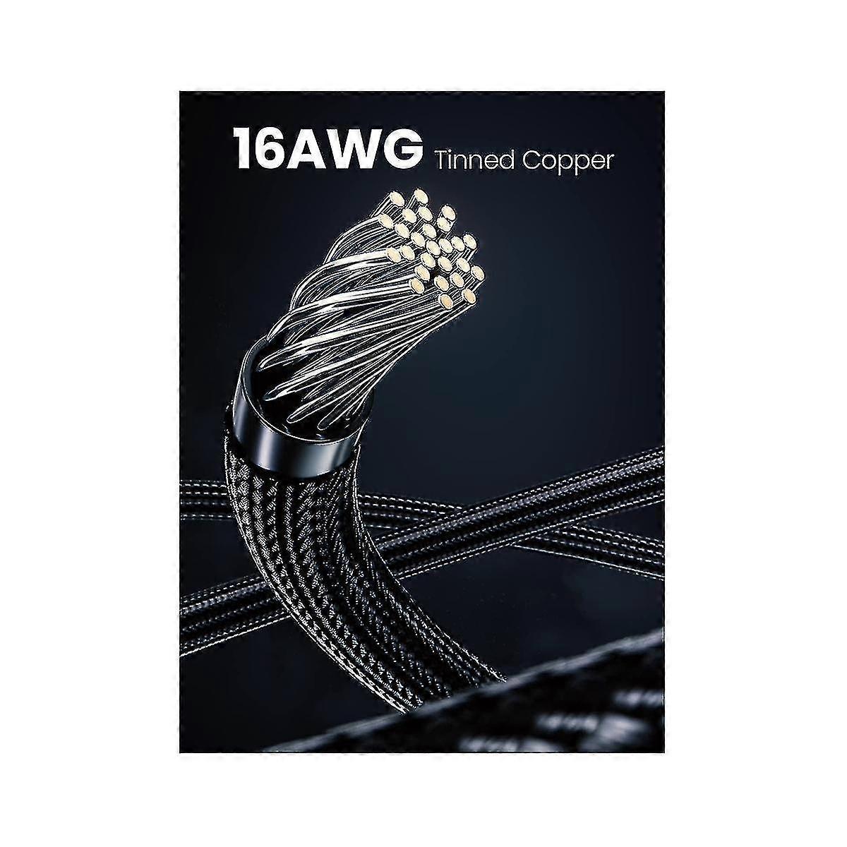 3090 Gpu 16pin (12+4) 600w 12vhpwr Sleeved Cable With Combs For Rtx ...