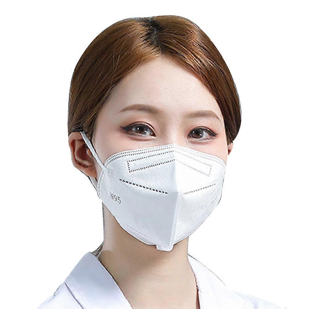 50 Pcs 4-Ply Kn95 Face Mask Safety Facemasks Breathable Adult ...