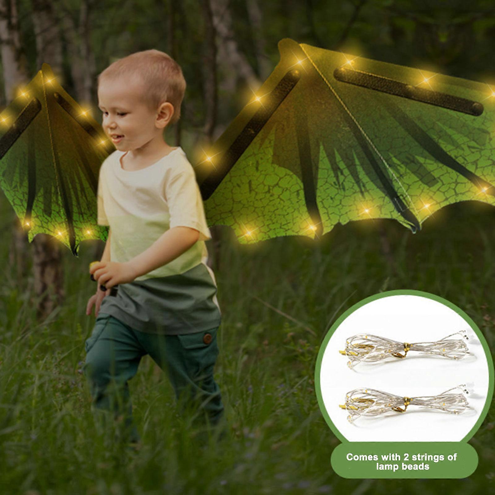 Electric Dragon Wings For Kids with LED Light Props Cosplay Wings, Cool ...
