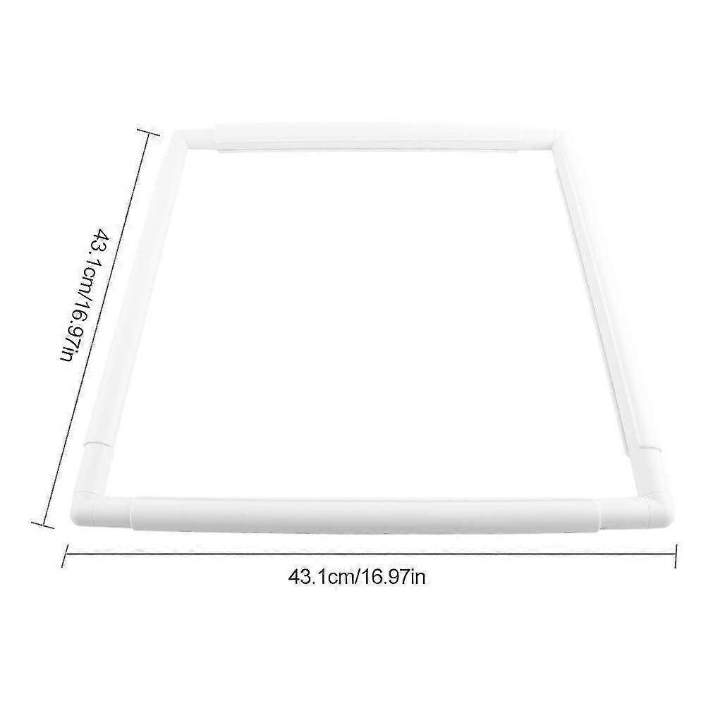 Embroidery Clip Frame, Plastic Square Frame Embroidery Hoop for ...