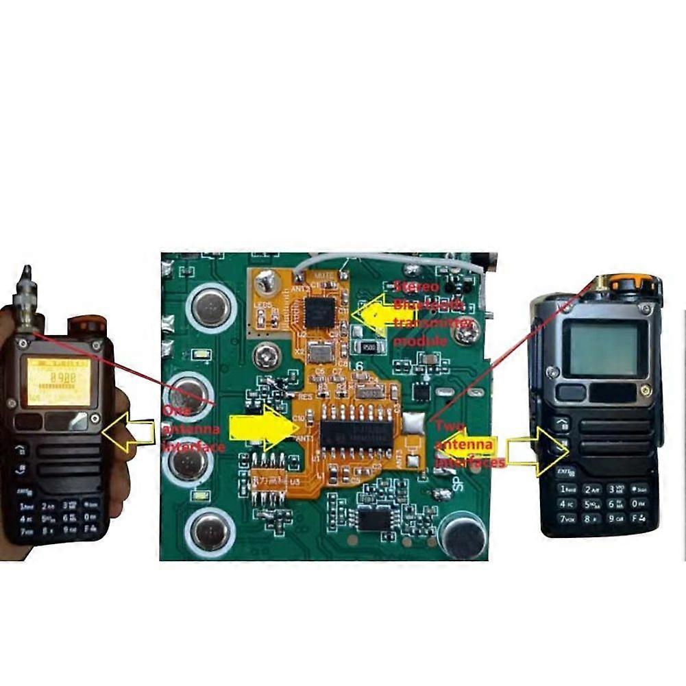 SI4732 Modified Radio and Bluetooth Stereo Transmitter Module+2X2M Chip ...