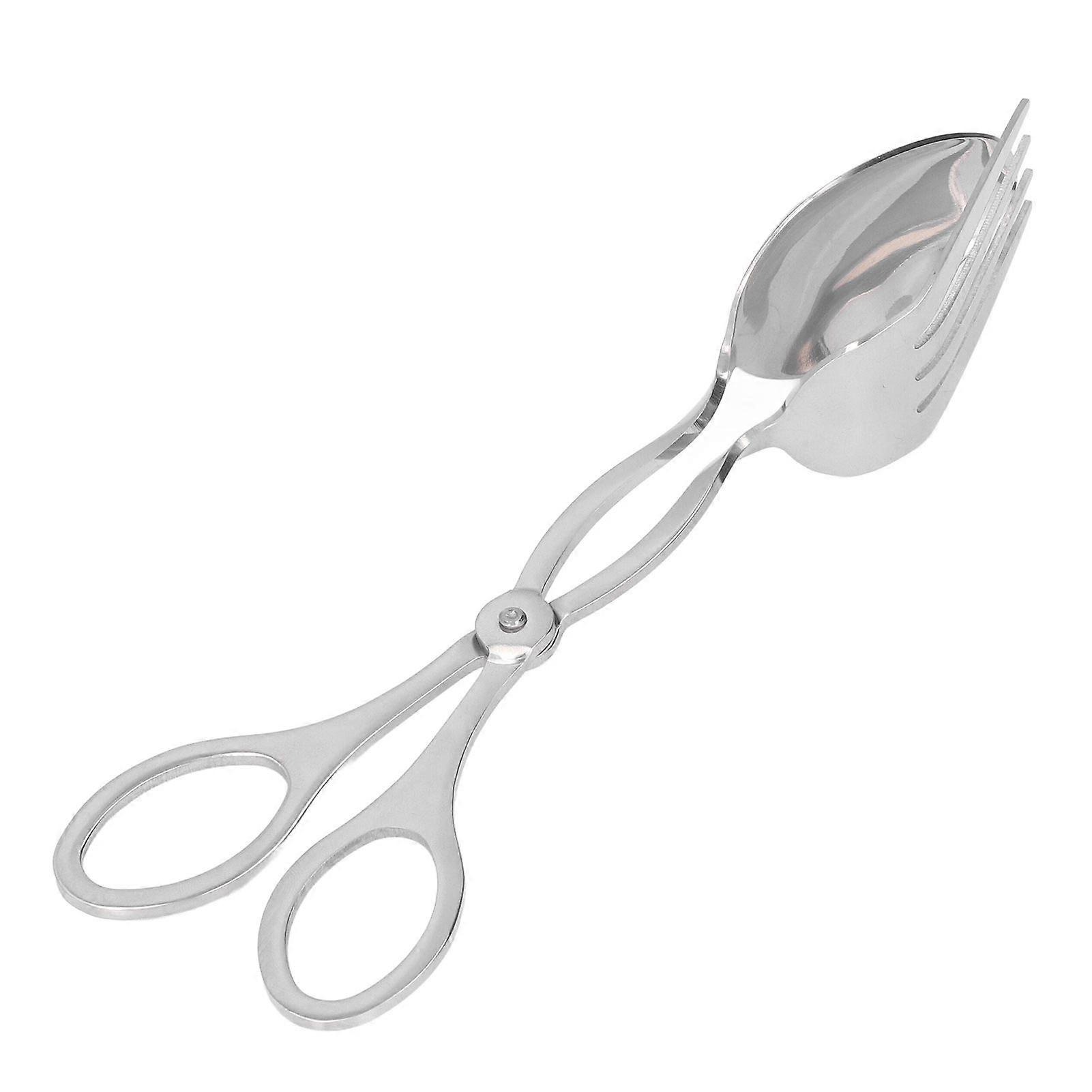 Salad Tongs Food Buffet Clip Stainless Steel Serving Utensil for Home ...