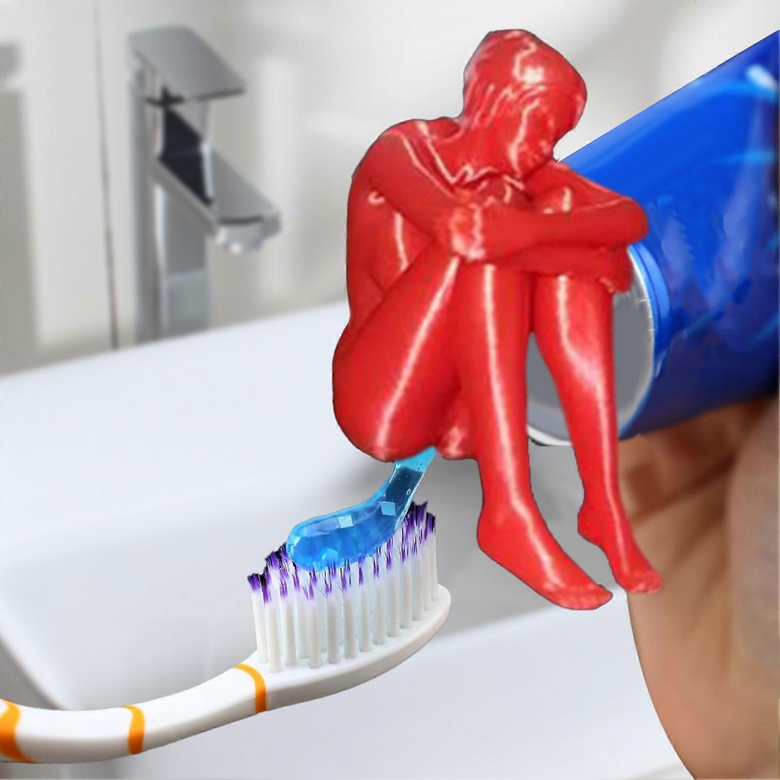 Funny Women Poop Toothpaste Dispenser 3D Printed Women Pooping ...