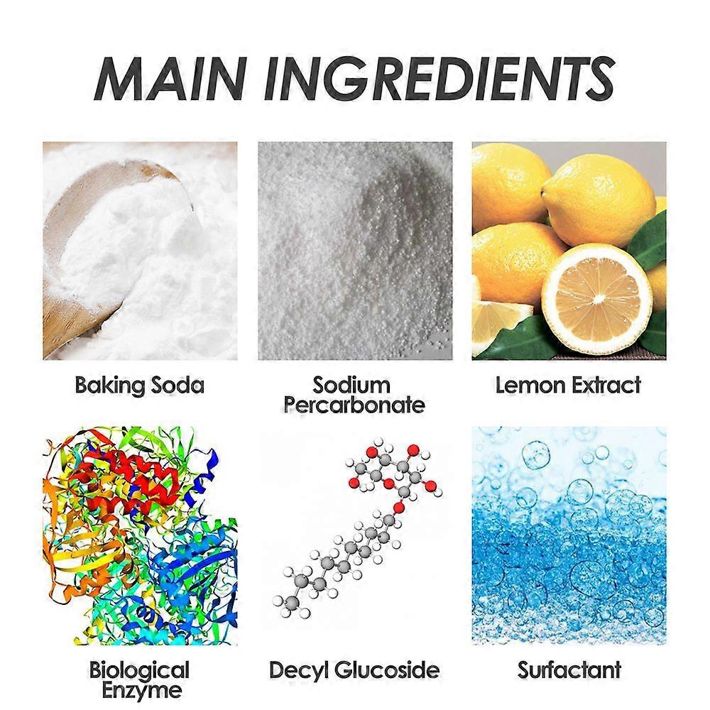 Bioenzyme Explosive Salt Effervescent Tablets To Clean Yellowed And Stubborn Stains On Clothes ...