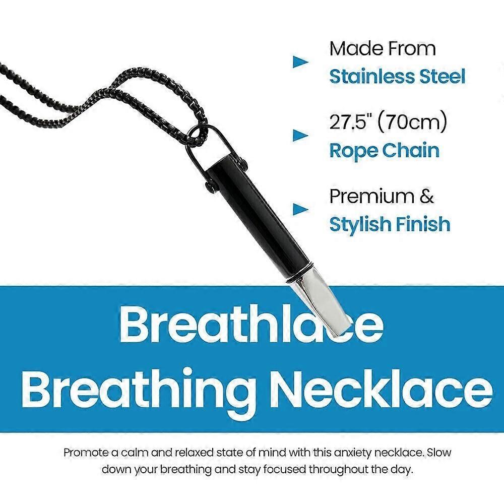 Stress Relief Necklace Breathlace Quit Smoking Anti Vaping Breathing ...