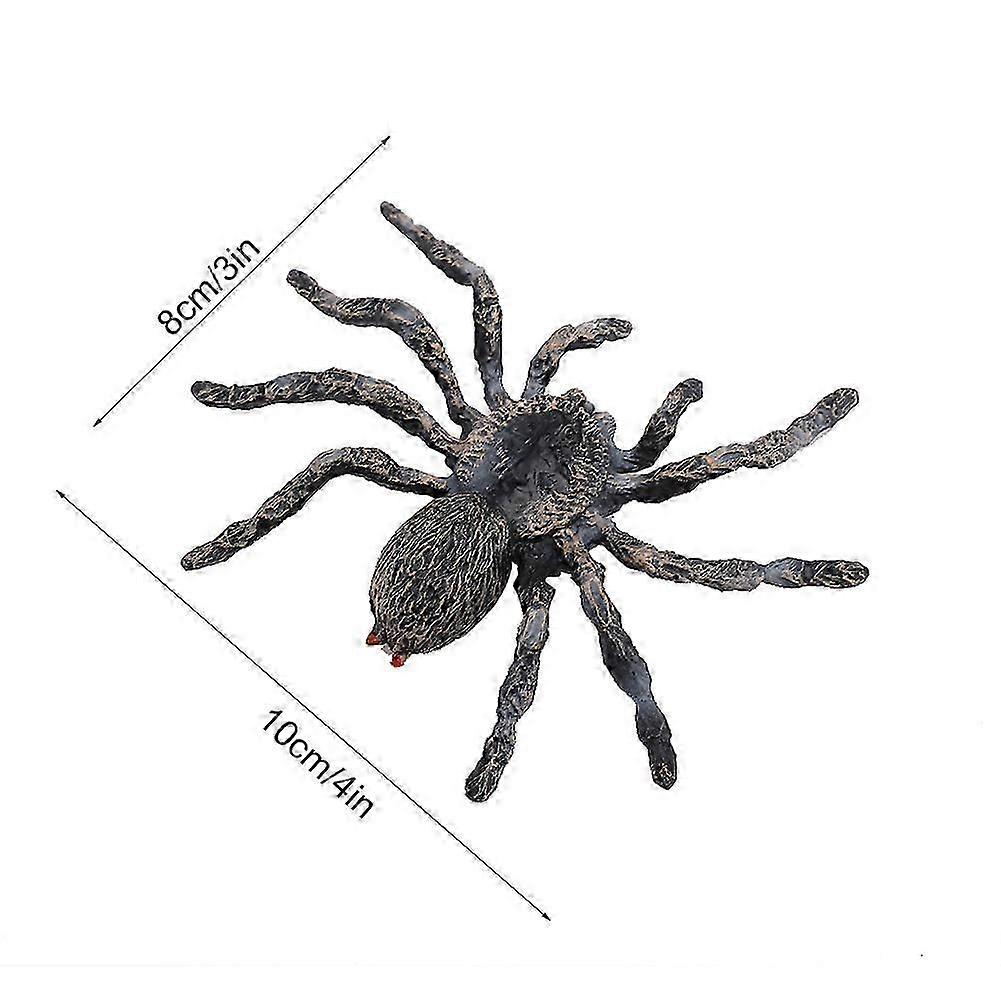 Yishu 2 Pcs Simulated Spider Model Realistic Plastic Spider Figurines ...