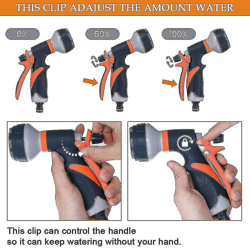 Watering Gun, Watering Modes Adjustable Watering Gun Sprayer Watering ...