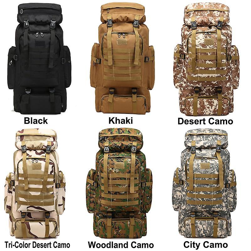 80l Large Waterproof Military Tactical Backpack Outdoor New Design ...