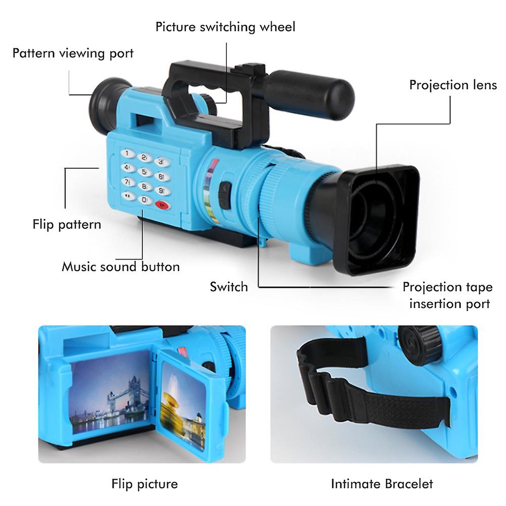 Children Projector Video Camera Simulation Musical Lighting Video ...