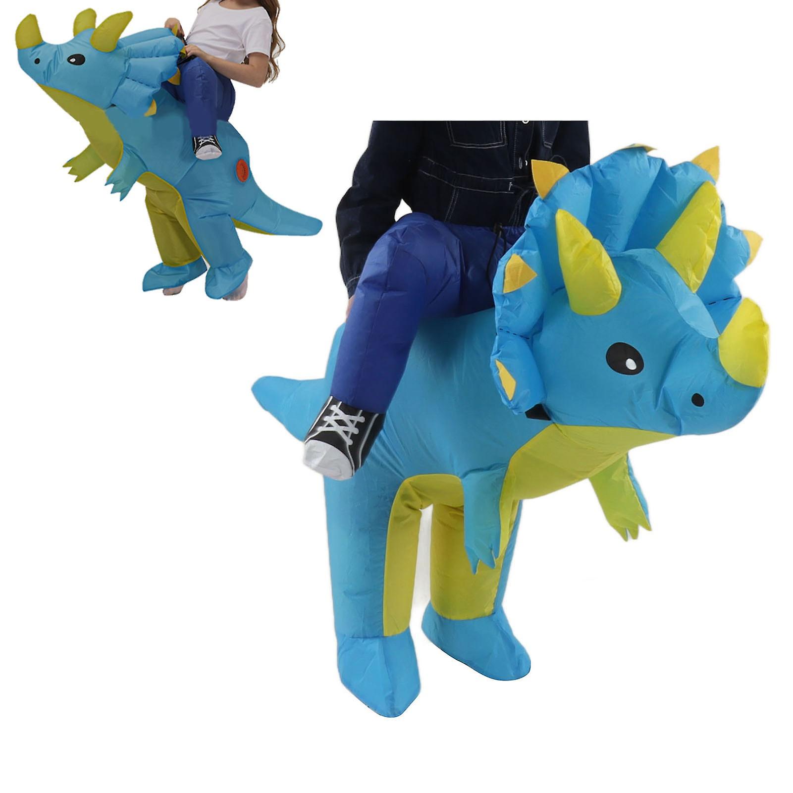 Inflatable Dinosaur Costume Halloween Cosplay Costume Party Riding ...