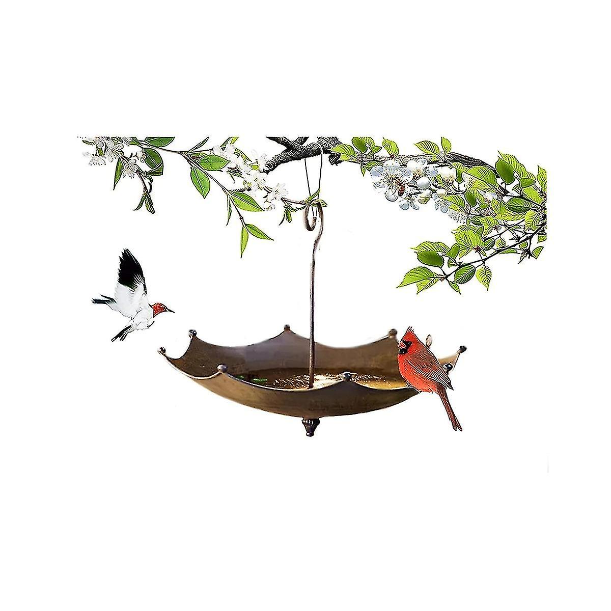 Umbrella-shaped Bird Trough, Premium Hanging Tray, Umbrella For ...