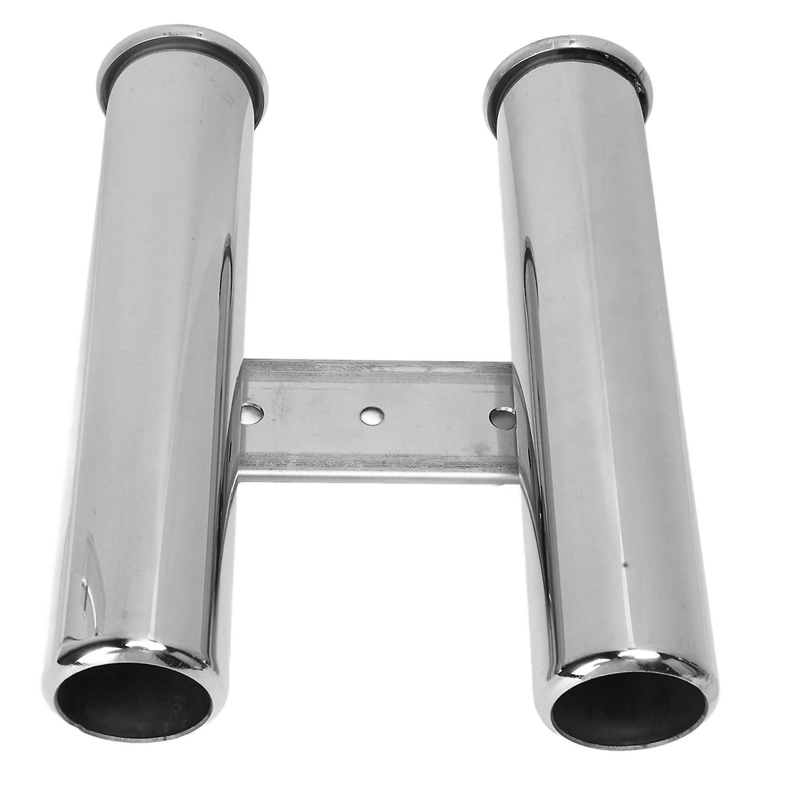 Fishing Rod Rack Tube Stainless Steel 2 Link Tube Rod Holder for Boat ...